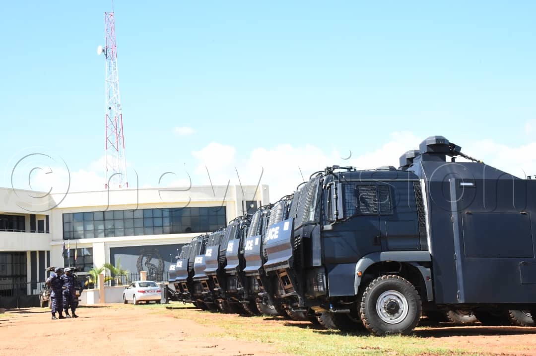 Police receive state-of-the-art anti-riot trucks - Bukedde Online ...