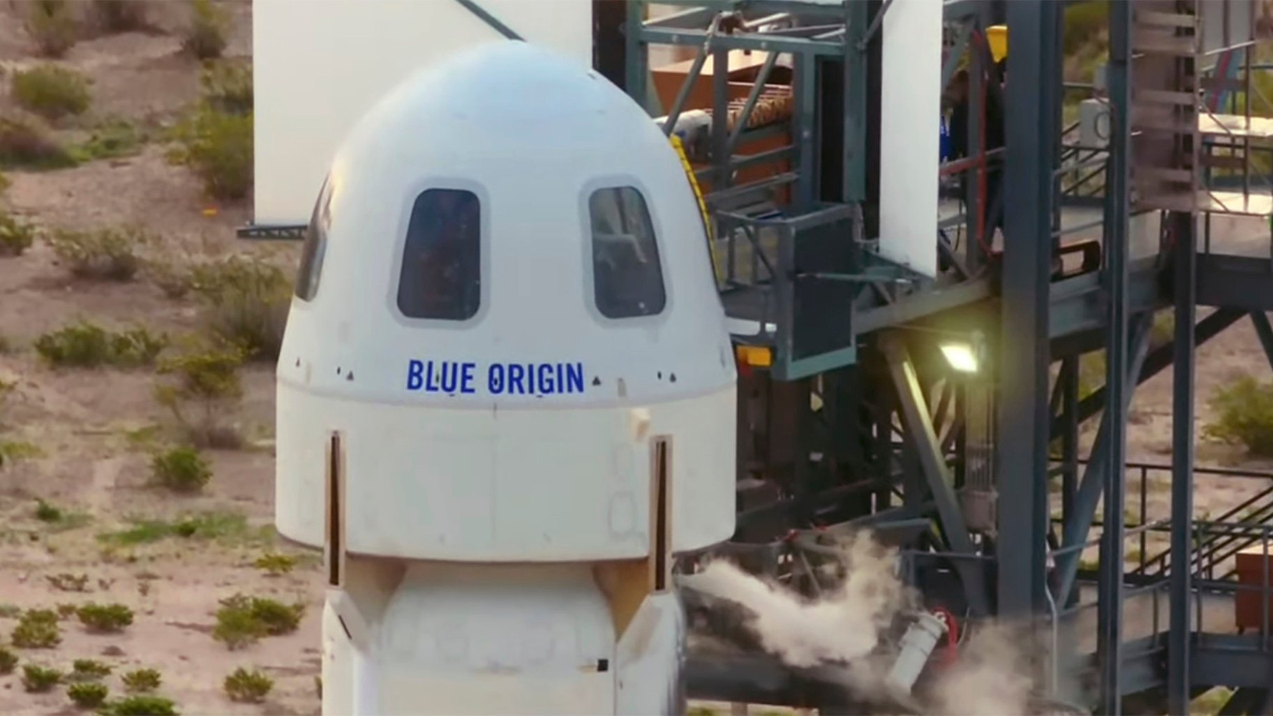 How Jeff Bezos made history with the New Shepard rocket ship - New ...