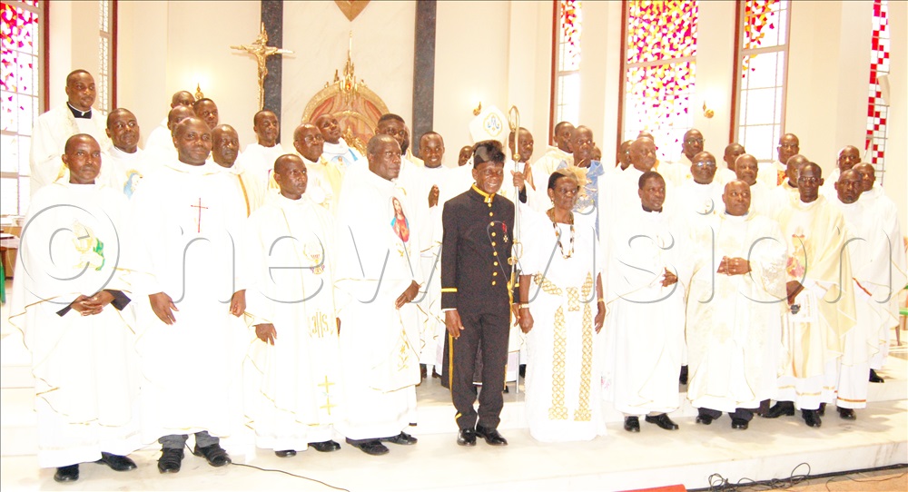 Chevalier Mubiru celebrates 50 years in marriage, gets papal salutation ...