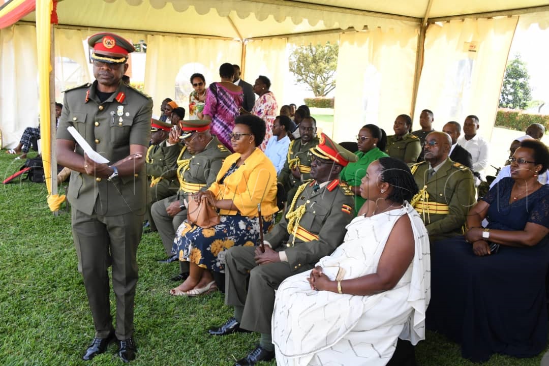 📷: UPDF pipping ceremony - New Vision Official