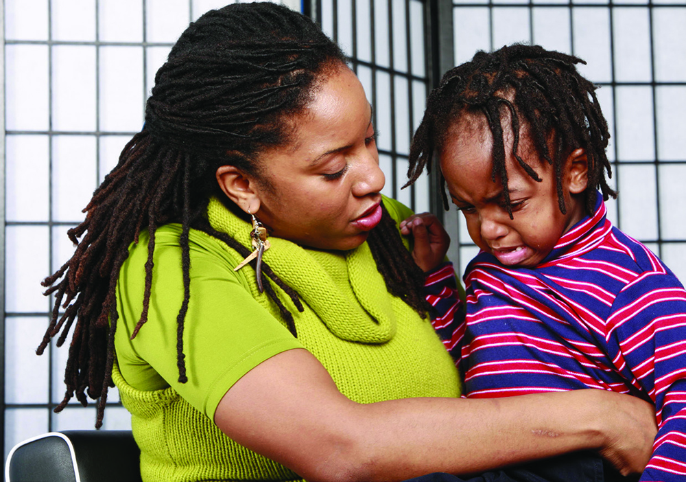 My child clings to me whenever I drop him at school - New Vision Official