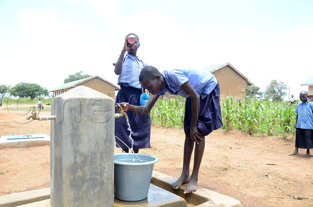 News: Six schools, communities get piped water in Pader