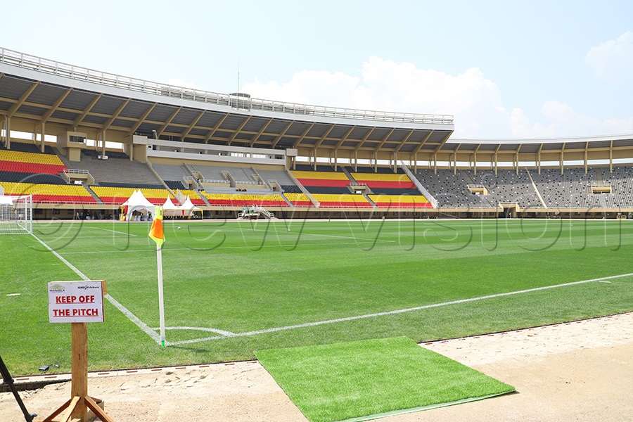 Namboole Stadium is world-class, First Lady approves - New Vision Official