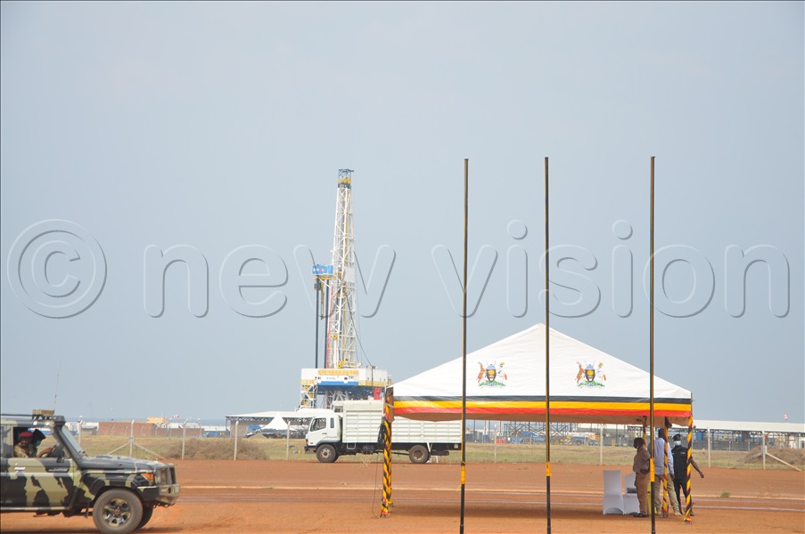 Launch Of Oil Drilling Rig At Kingfisher Oil Fields Underway