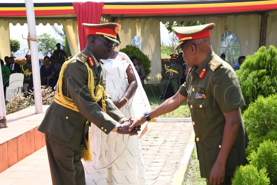📷: UPDF pipping ceremony - New Vision Official