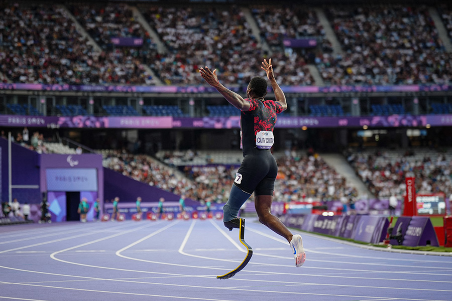 Guity wins battle of Paralympic amputee sprinters - New Vision Official
