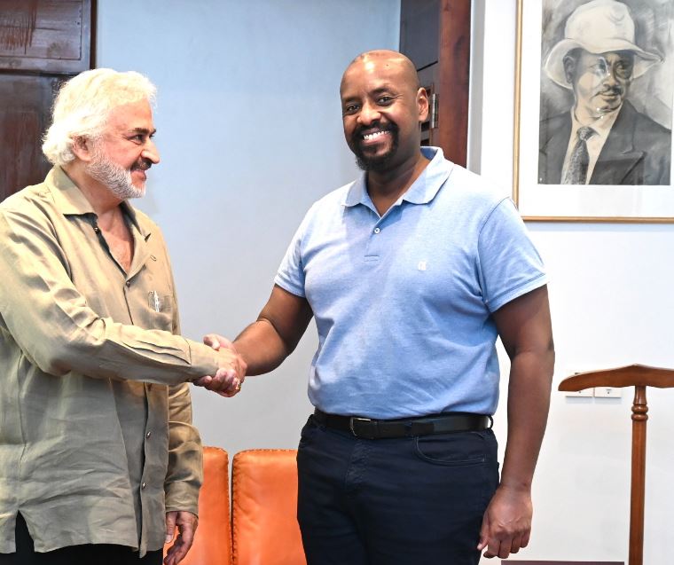 Gen Kainerugaba tours Kakira Sugar Factory complex - New Vision Official