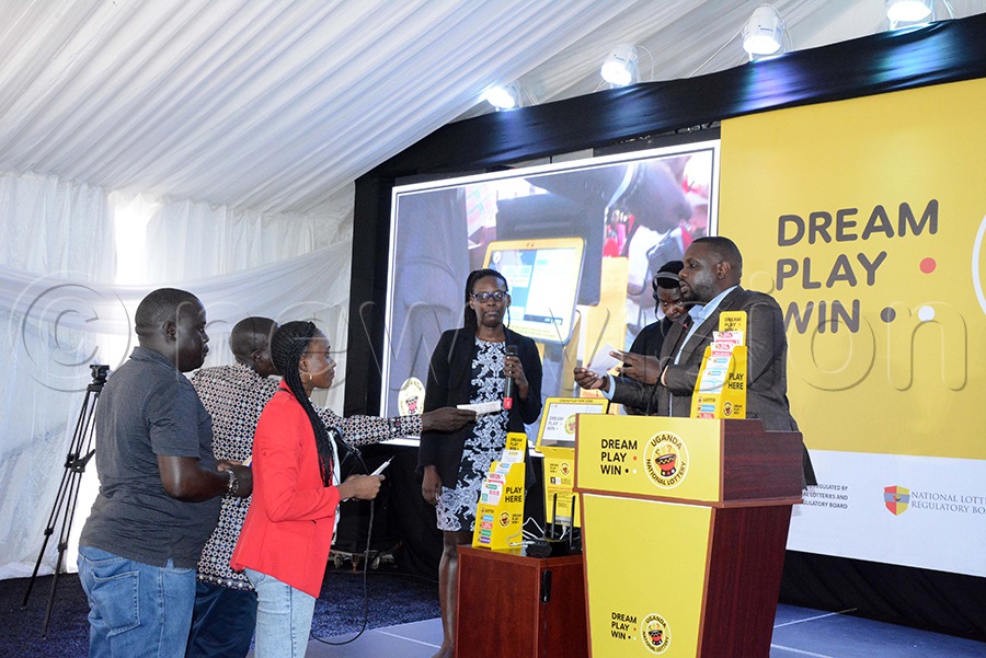 Uganda launches first ever National Lottery - New Vision Official