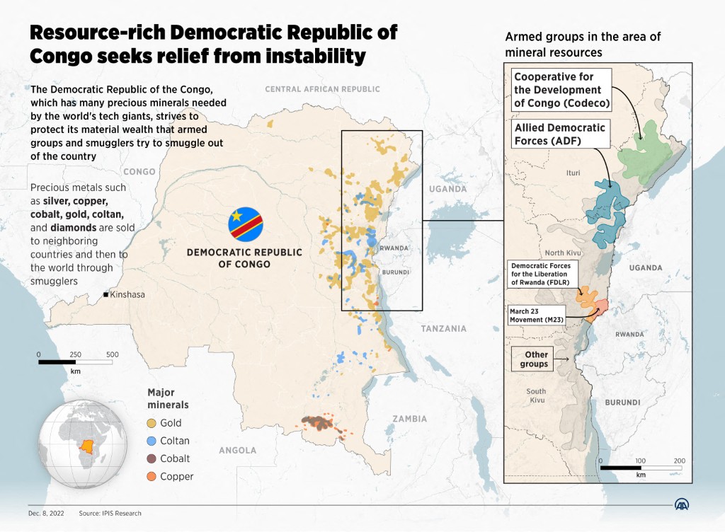 DRC accuses Apple of using 'blood minerals' from war-torn east - New ...