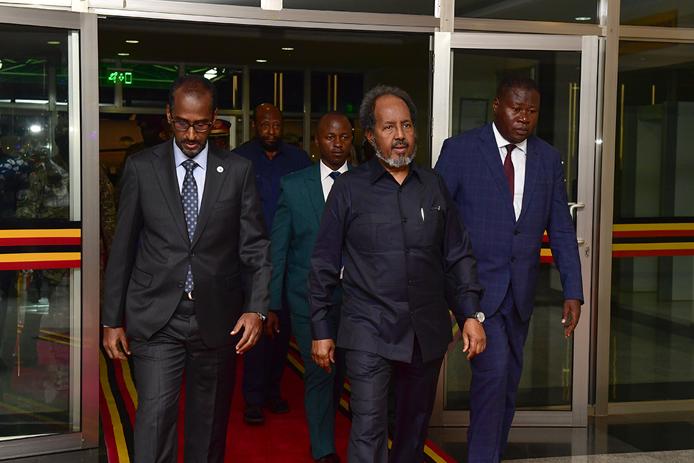 Somalia president in Uganda for EAC summit - Bukedde Online - Amawulire