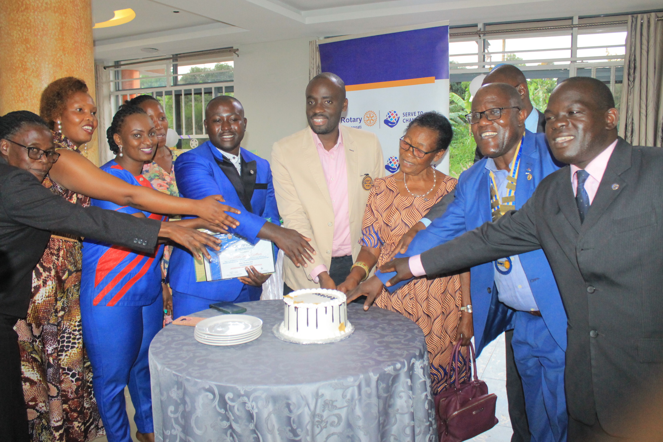 Amawulire: Batongozza 'Rotary Club' ya Ssemuto- Kasangati