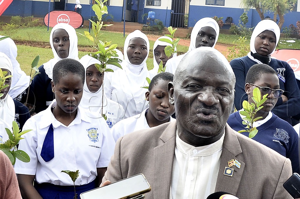 Katumba Wamala launches tree planting school programme - New Vision ...