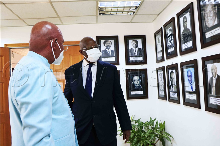 Kutesa hands over office to Gen. Jeje Odongo