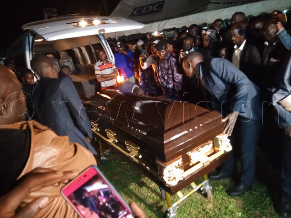 Vigil held in Masindi after Dr Abiriga's body returns - New Vision Official