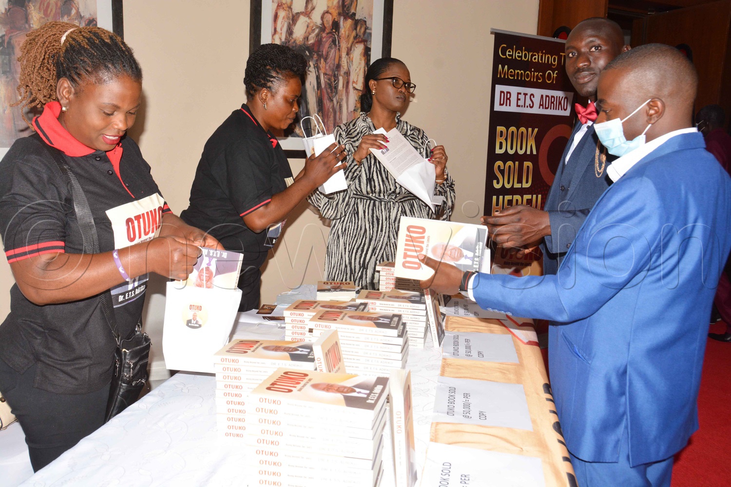 Former premier Adriko launches autobiography - New Vision Official