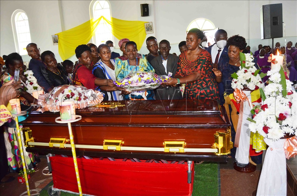Fr. Arthur Richard Muwonge laid to rest at Katende - New Vision Official