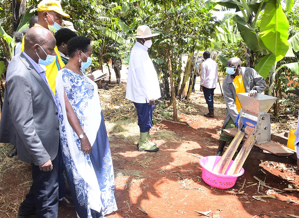 Museveni applauds Sebei farmers for adopting 4-acre model - New Vision ...
