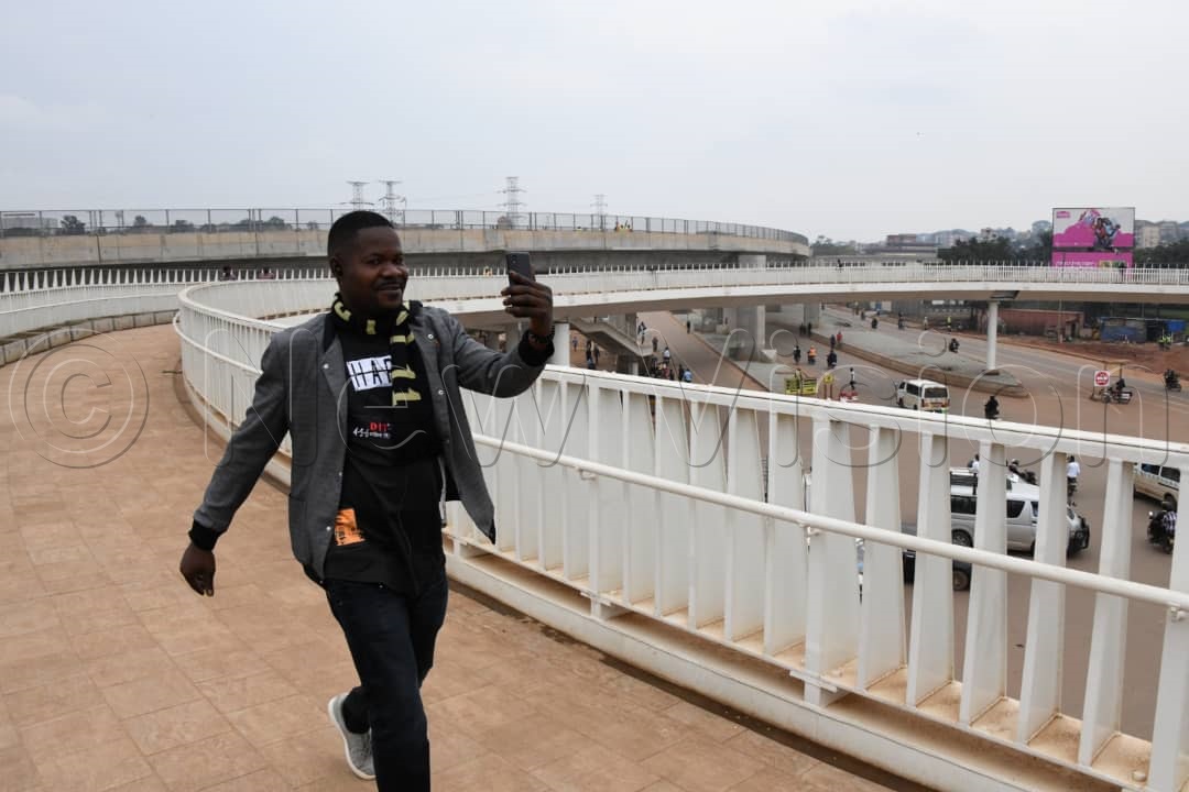 Kampala Flyover pedestrian footbridge opened to public - New Vision ...