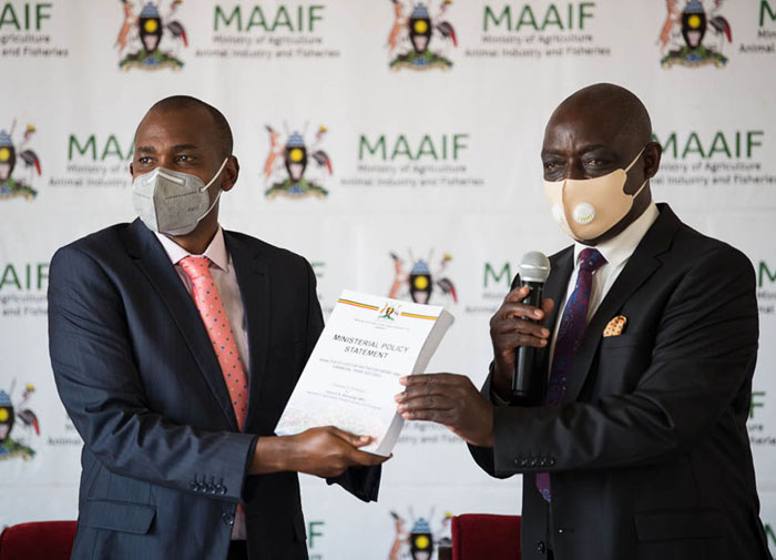 In pictures: Agriculture Minister Tumwebaze assumes office - New Vision ...