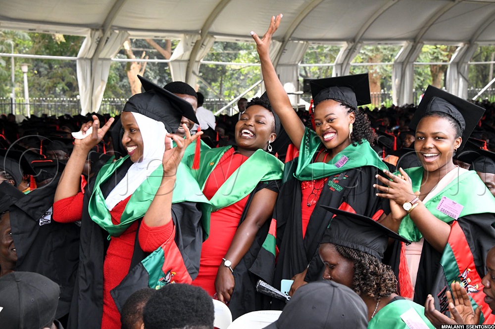  Excitement As Thousands Graduate At Makerere University