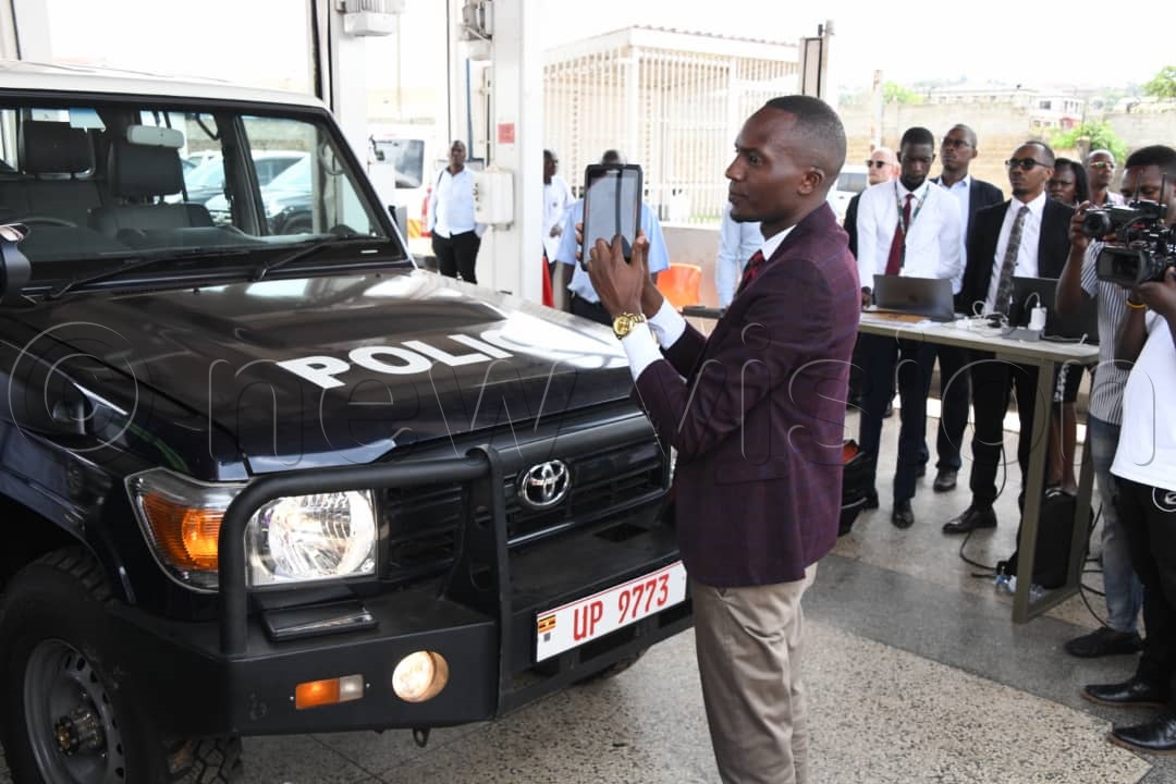 📷 New digital number plate system launched - New Vision Official