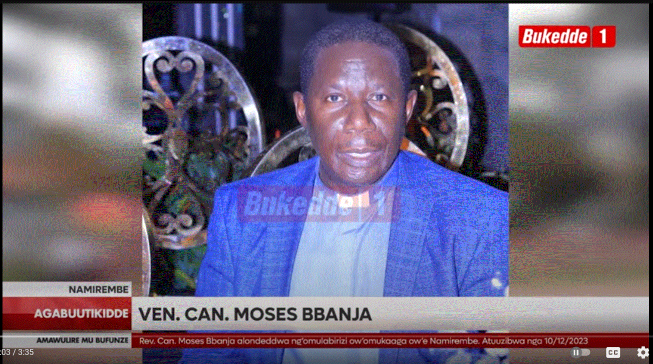 Agabuutikidde VEN CAN MOSES BANJA ALONDEDDWA NGA OMULABIRIZI W'E ...