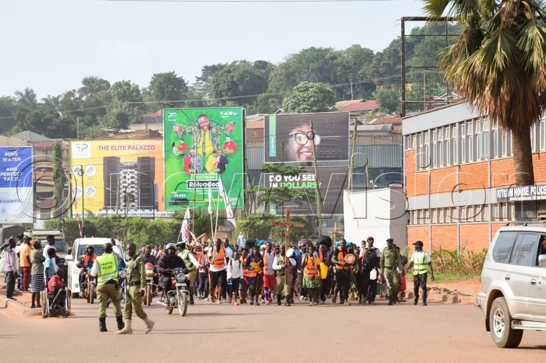 After walking 375 km, Rukungiri pilgrims arrive in Kampala - New Vision ...