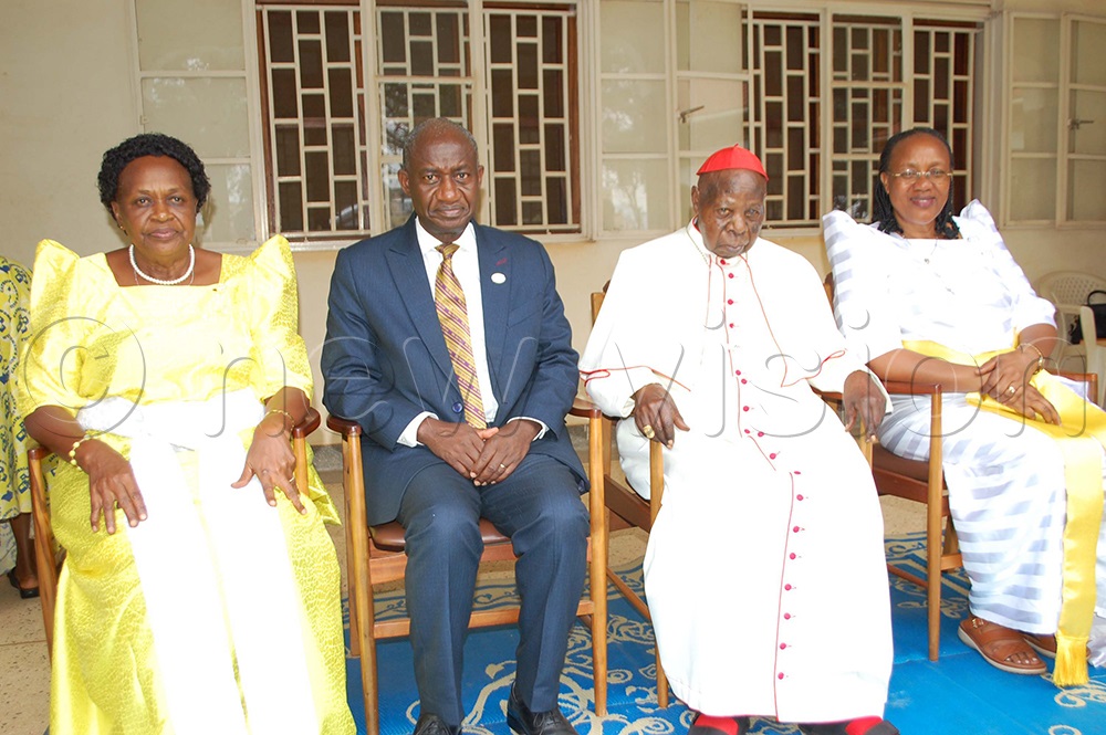Cardinal Wamala hosts catholic women leaders