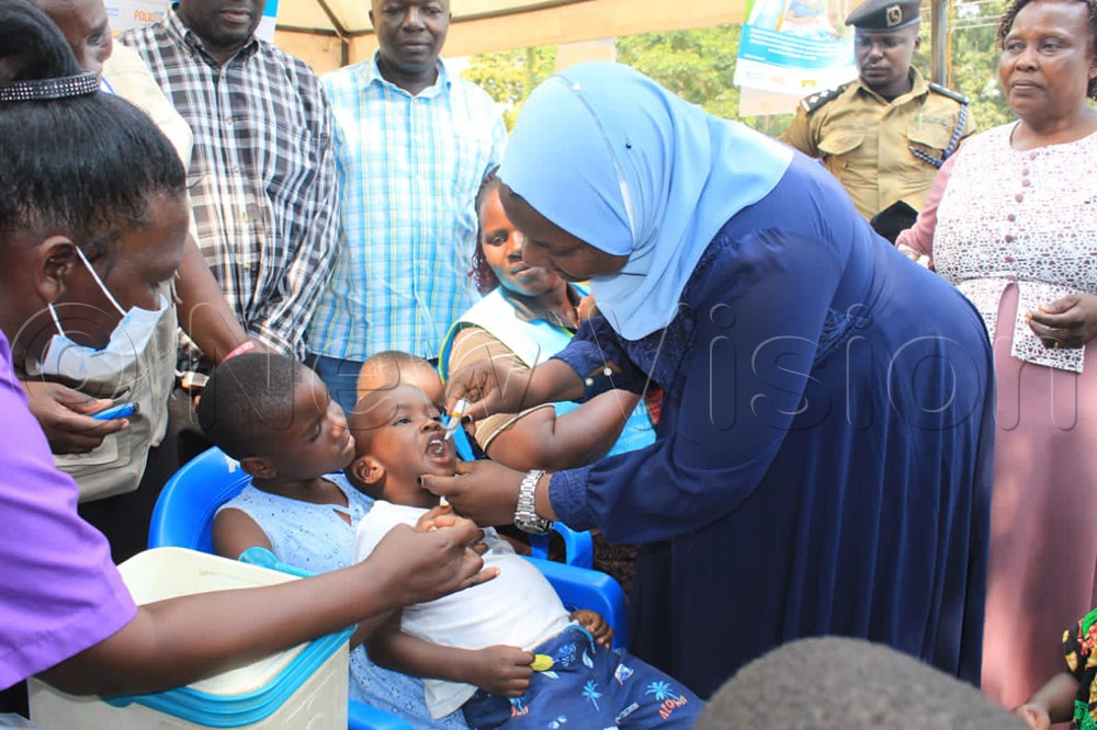 News: Mass Polio vaccination drive launched in Mukono