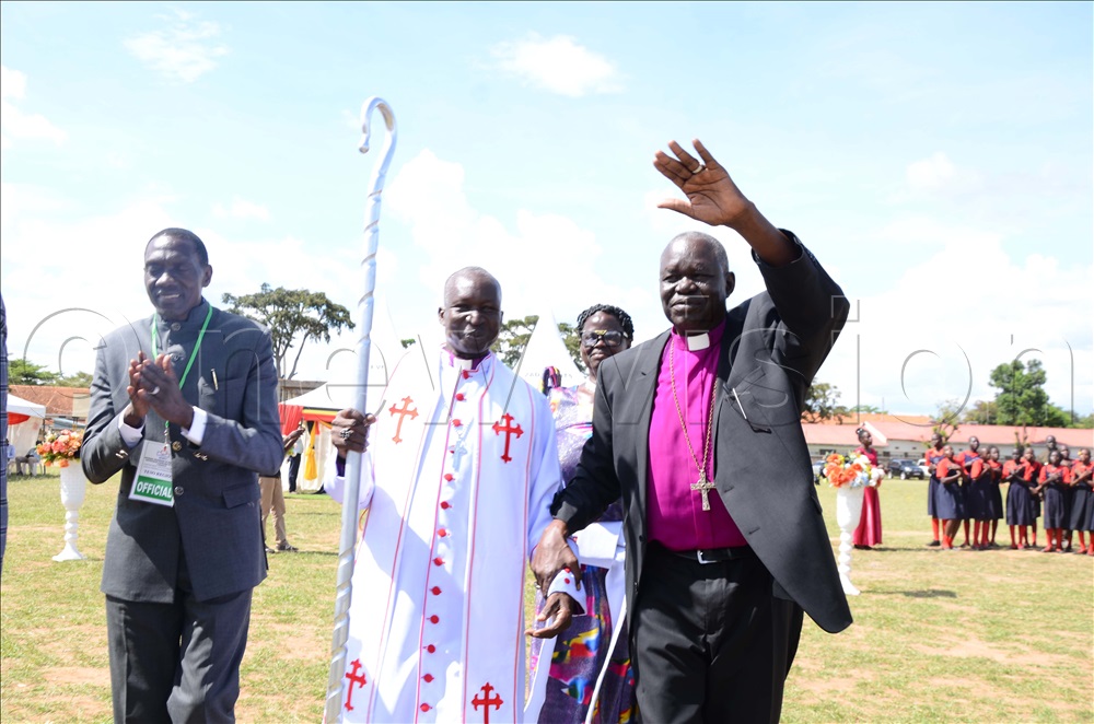 Teso holds homecoming service for Bishop Odongo - New Vision Official