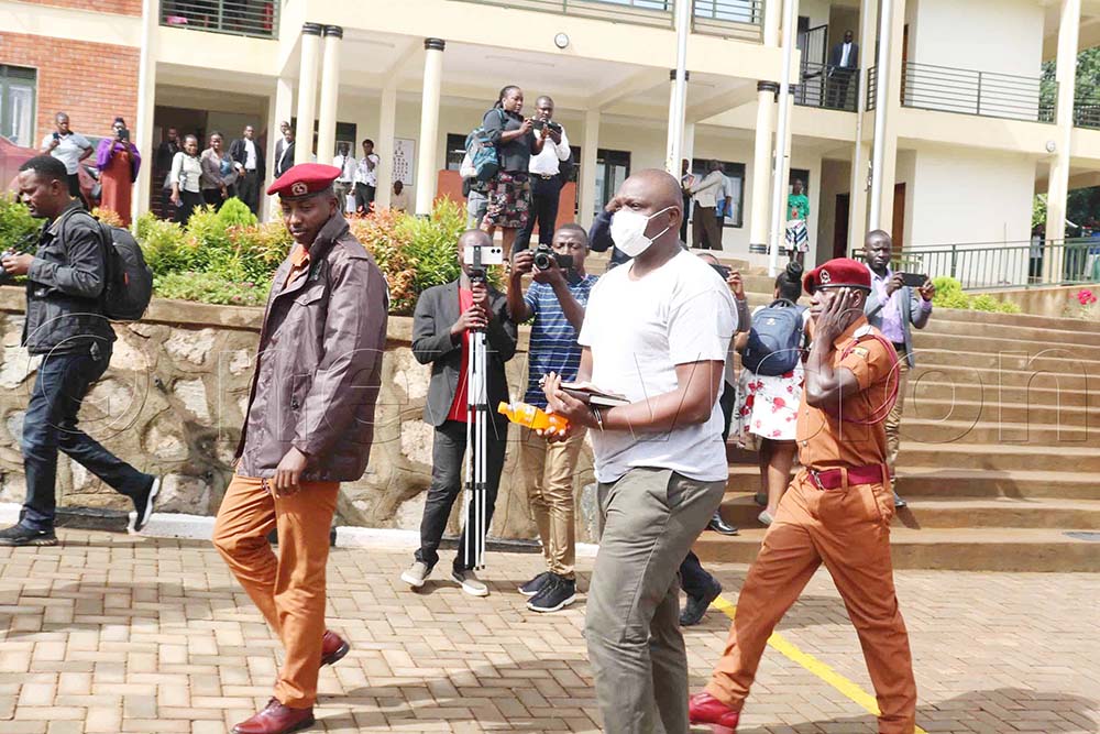 Kirabo arrives at Mukono High Court for sentence - New Vision Official