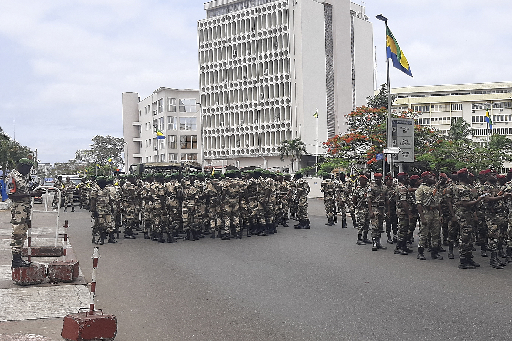 Gabon coup leader to be sworn in as 'transitional president' - New ...