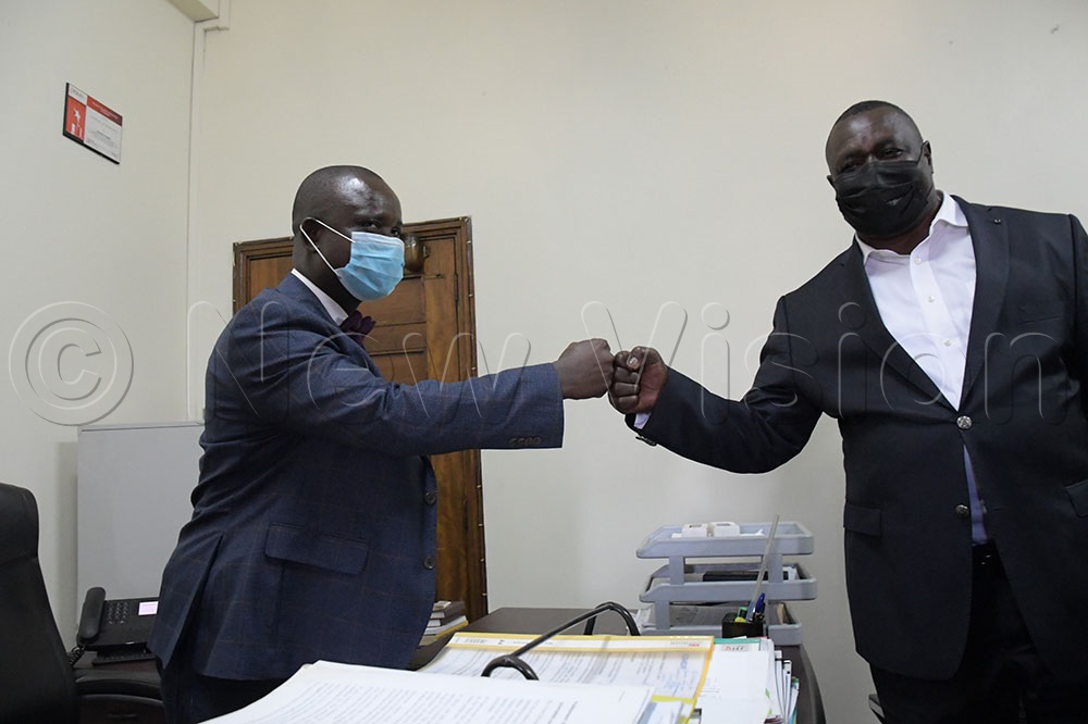 News: ️ IN THE WEEK PAST: Chris Obore resumes office at Pa