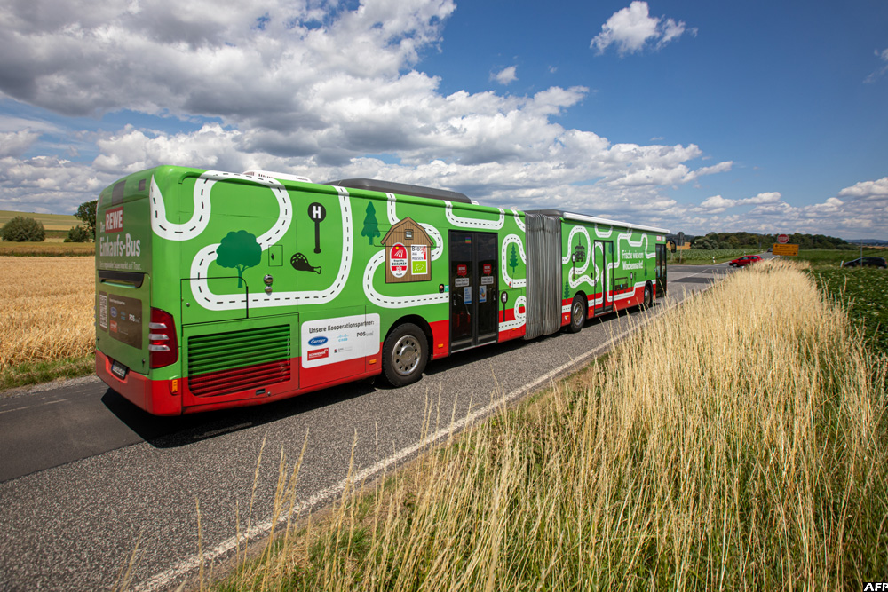 The grocery bus catering to isolated German villages - New Vision Official