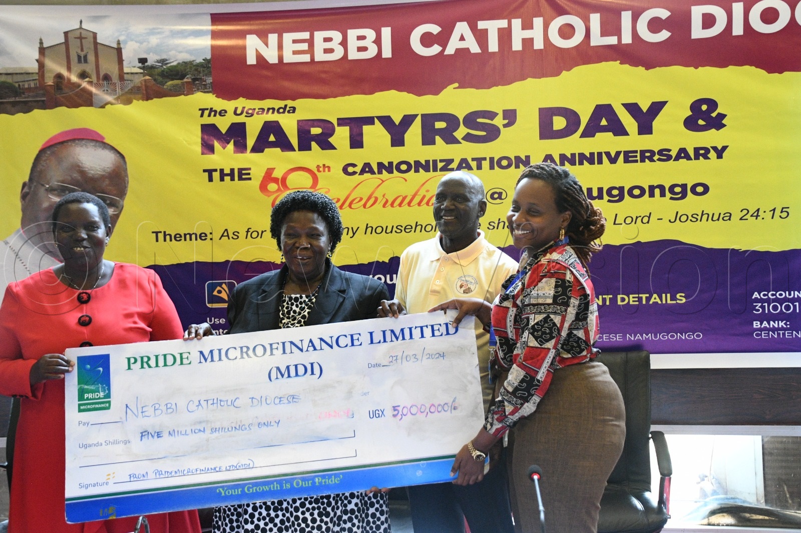 📷 Martyrs Day: Nebbi Catholic Diocese in fundraising drive - New Vision ...