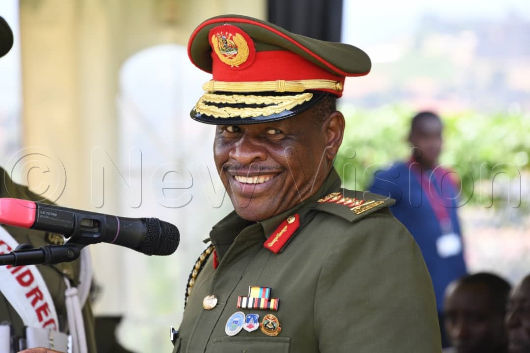 📷: UPDF pipping ceremony - New Vision Official