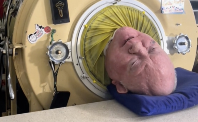 'Man in iron lung' dead at 78: family